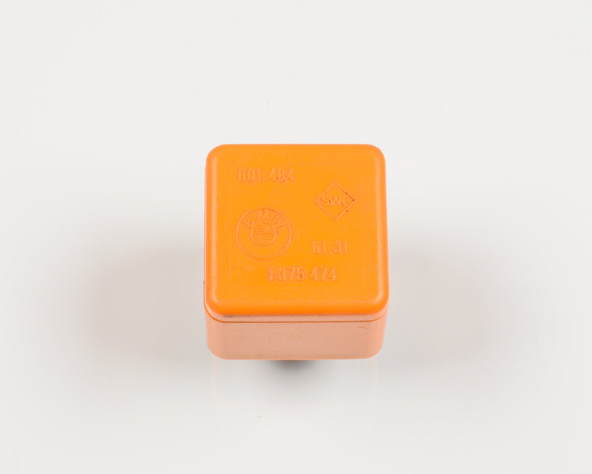 BMW E30 Fuse Box Relay Orange 4 Pin 61311375474 – Premier Bavarian