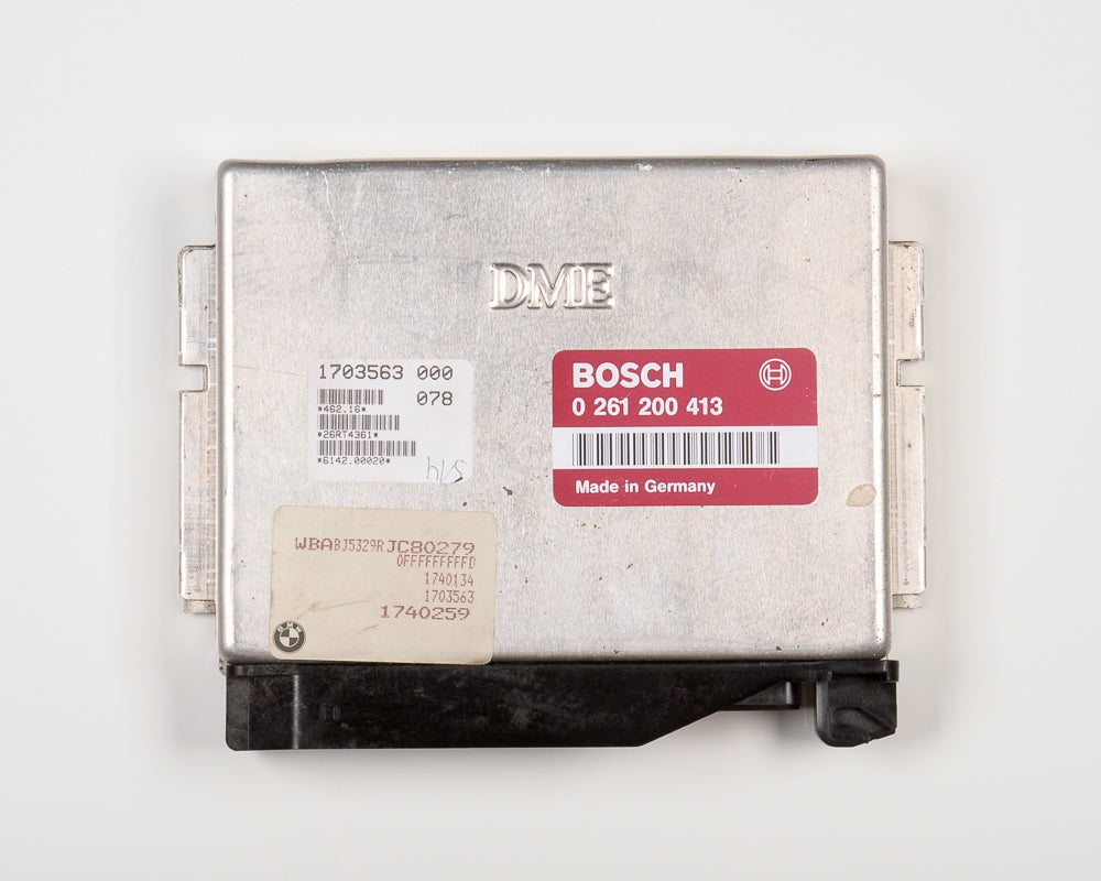 BMW E30 E36 ECU Engine Control Unit Motronic Red Label 413 DME 0261200 ...